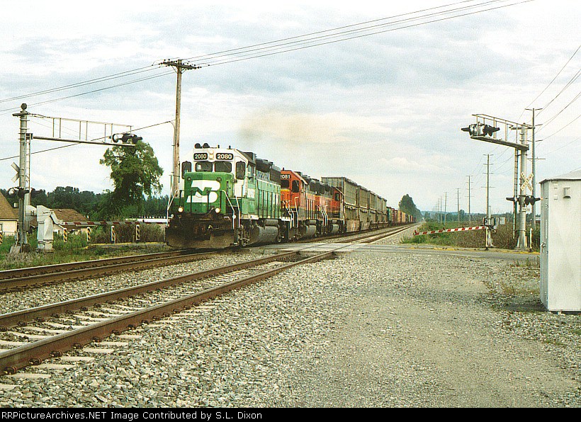 BNSF 2080 North